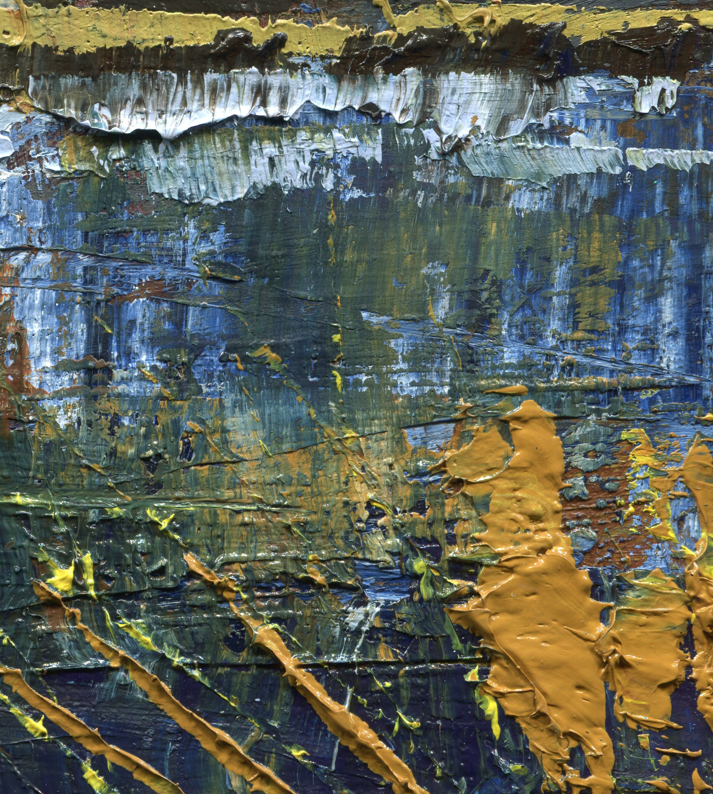 Landscape Oil Painting, Reed Tarn, Original Oil Painting, Landscape ...