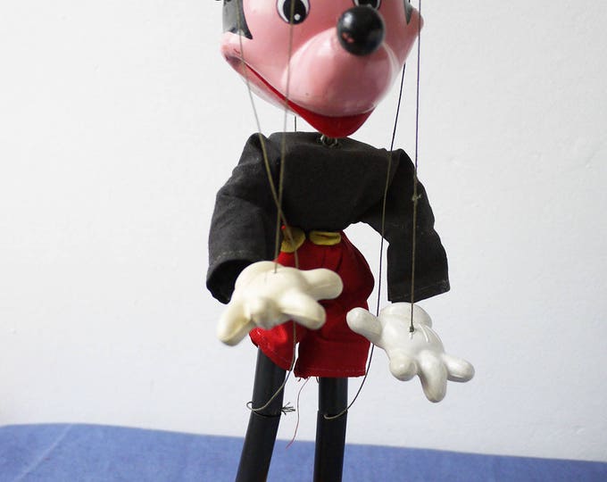 Mickey Mouse Puppet, Vintage Pelham Marionette, Walt Disney Fun - Etsy