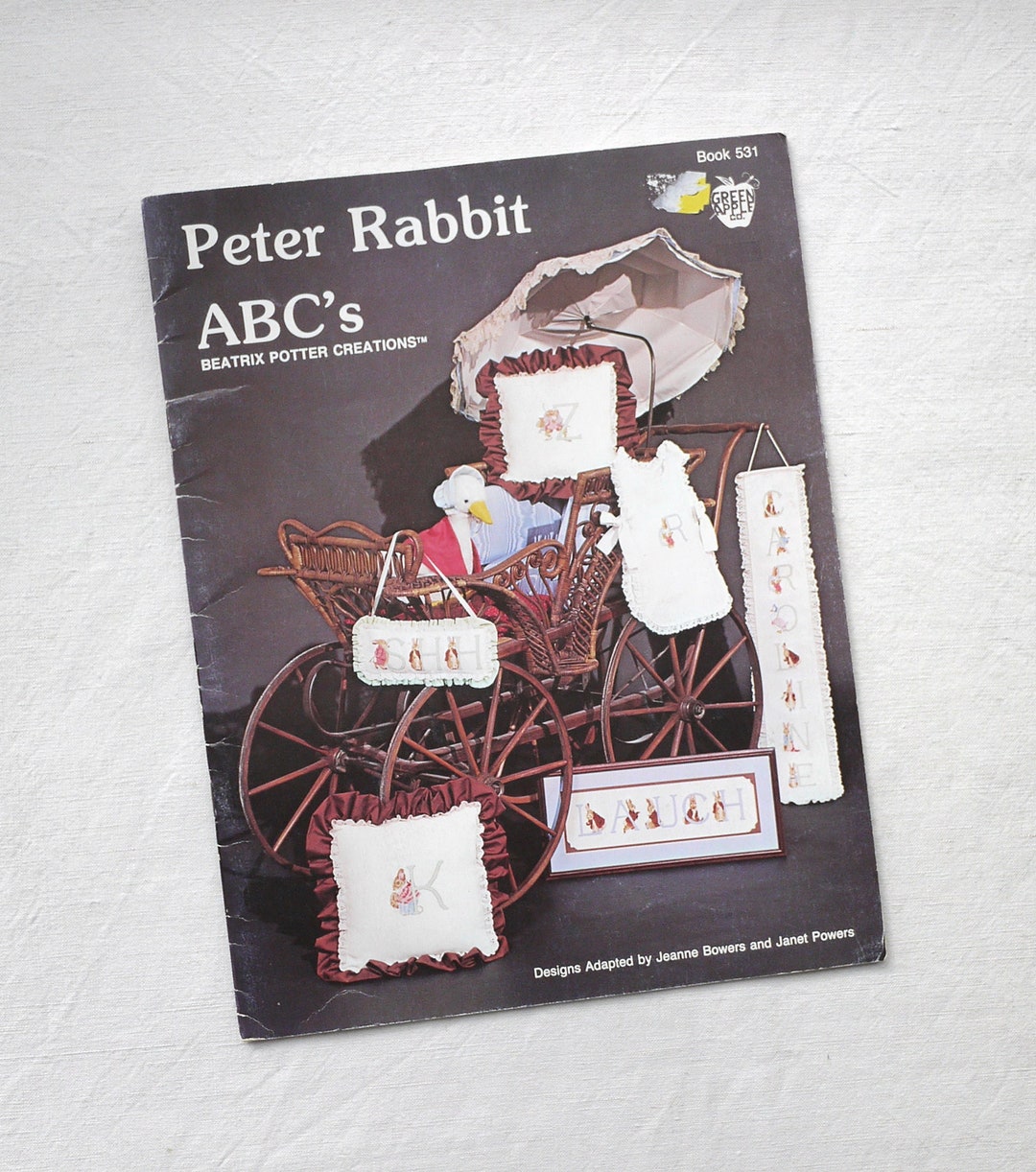 Peter Rabbit Abc’s, Beatrix Potter Creations, Embroidery Booklet, Cross ...