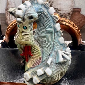 Artesania Rinconada Fire Breathing Dragon Figurine Hand Carved ...