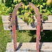 1800s Antique Horse Mule Yoke Harness Hames Collar Original Barn Red ...