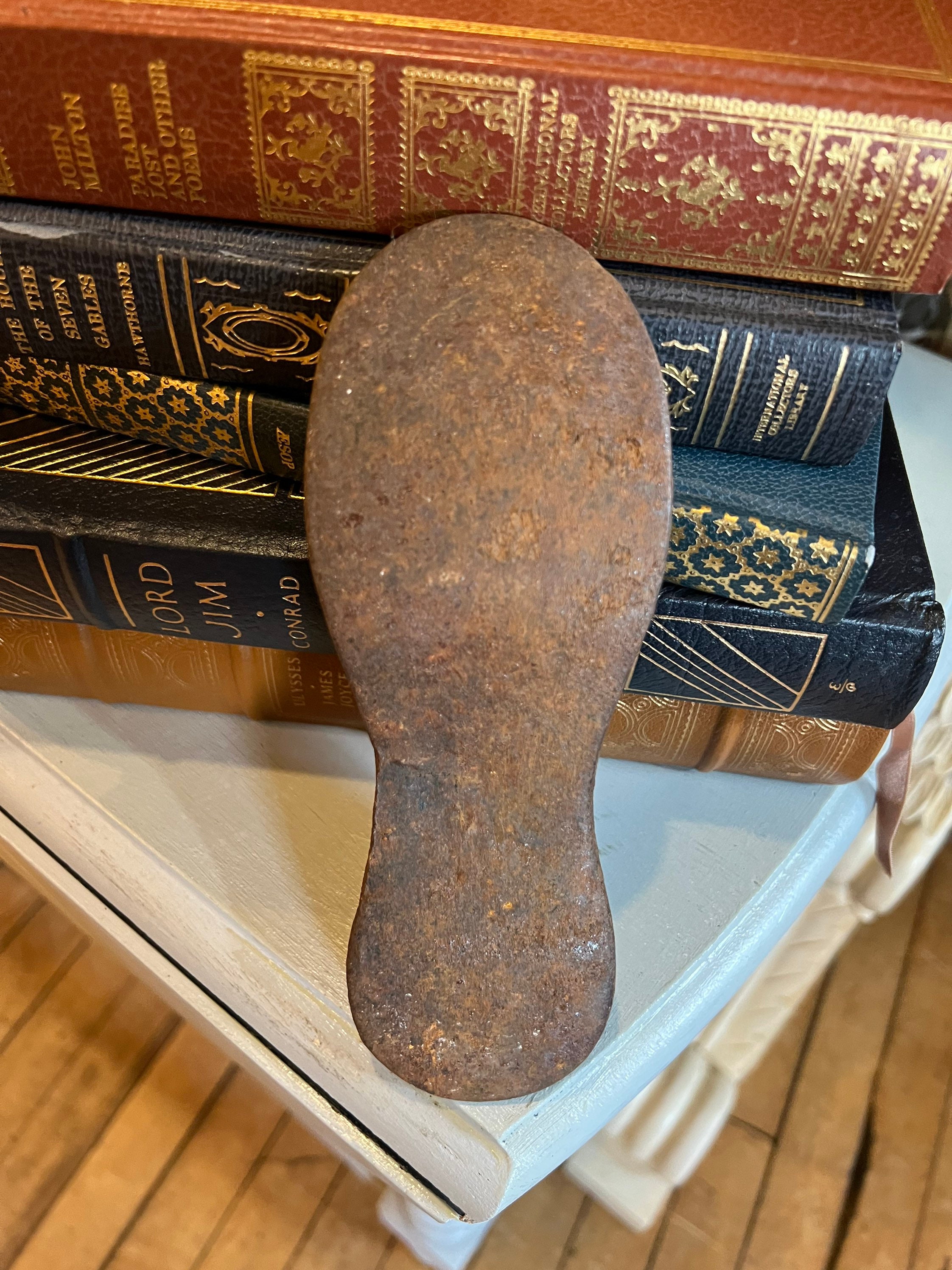 Cast Iron Shoe Form Malleable Antique Child’s Industrial Home Decor ...