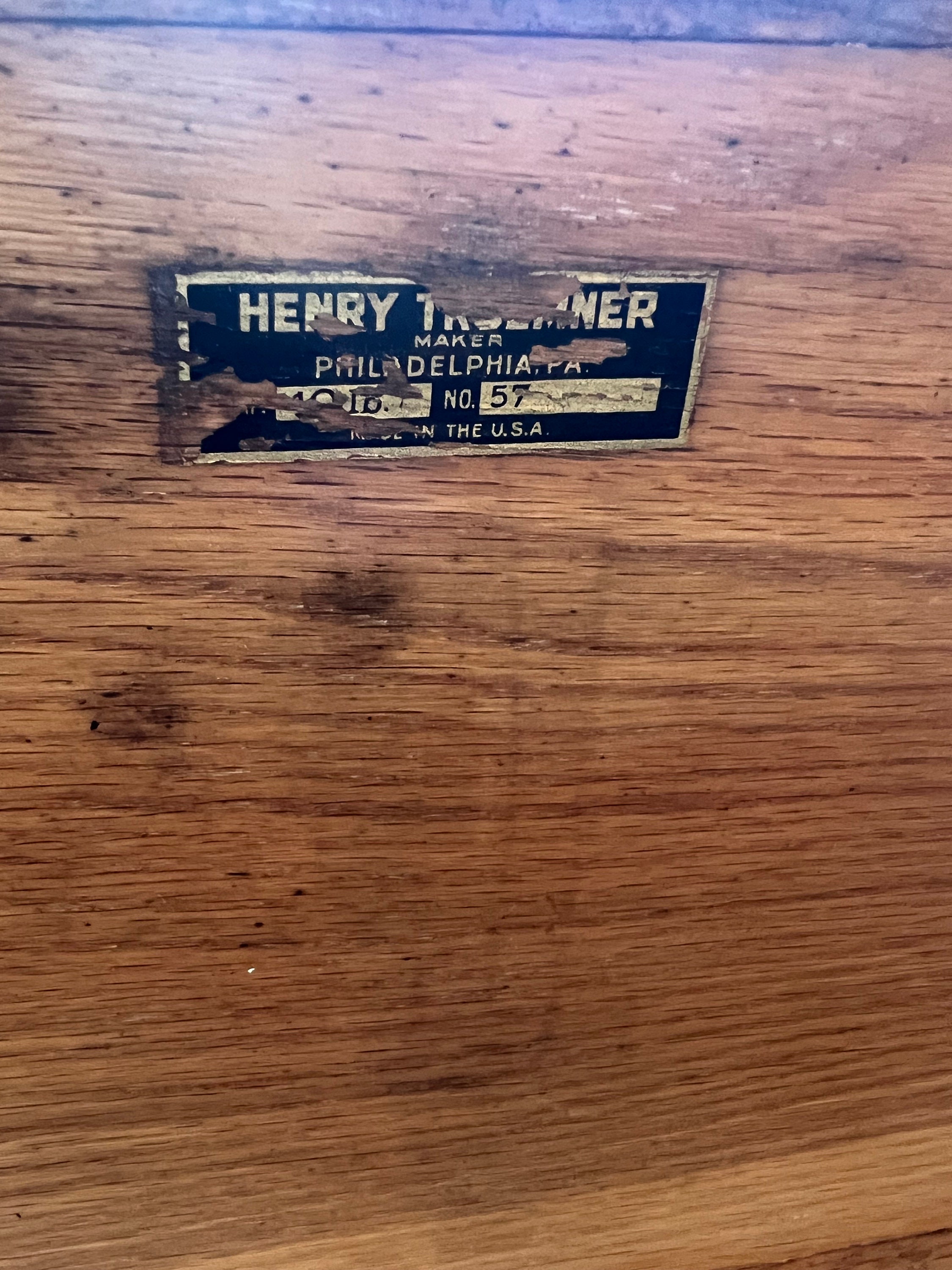Early Henry Troemner Apothecary Scale Balance Scales Wood Dove Tailed ...