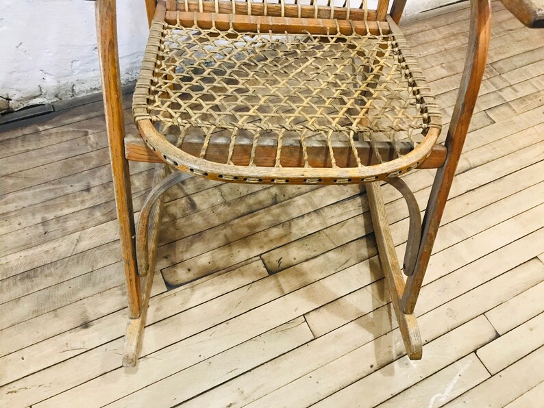 Vermont Tubbs Snowshoe Rocking Chair Vintage Rocking Chairs - Etsy