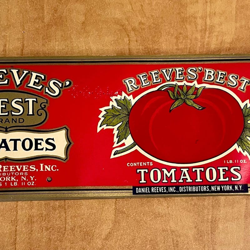 Tomato Canning Label - Etsy
