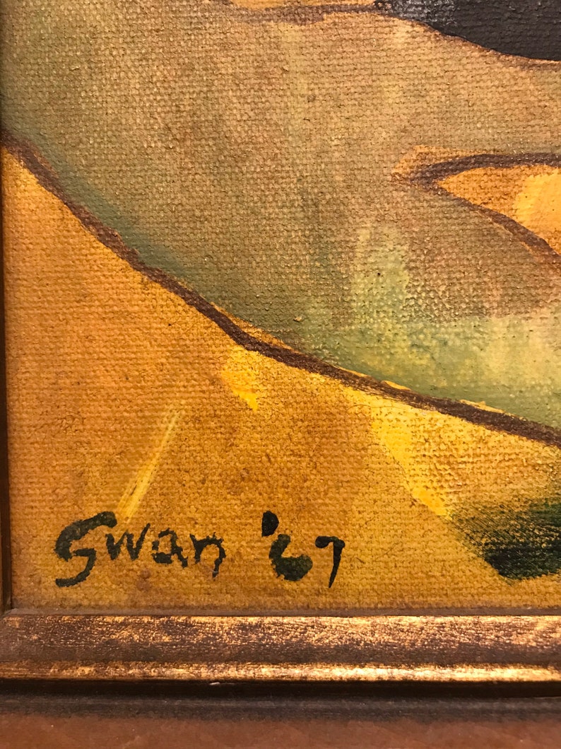 1960s Acrylic Shakti Painting by Susan Swan/ Original/divine - Etsy