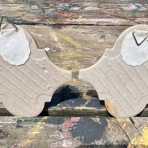 Vintage Rooster Wall Tiles Set of 2 Kitchen Art Tile Farmhouse Rustic ...