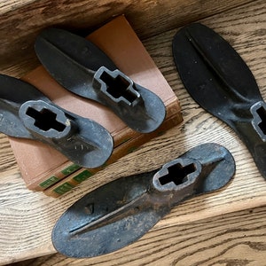 Shoe Lasts Cast Iron Forms Cobbler Tools Vintage Last Collection Set ...
