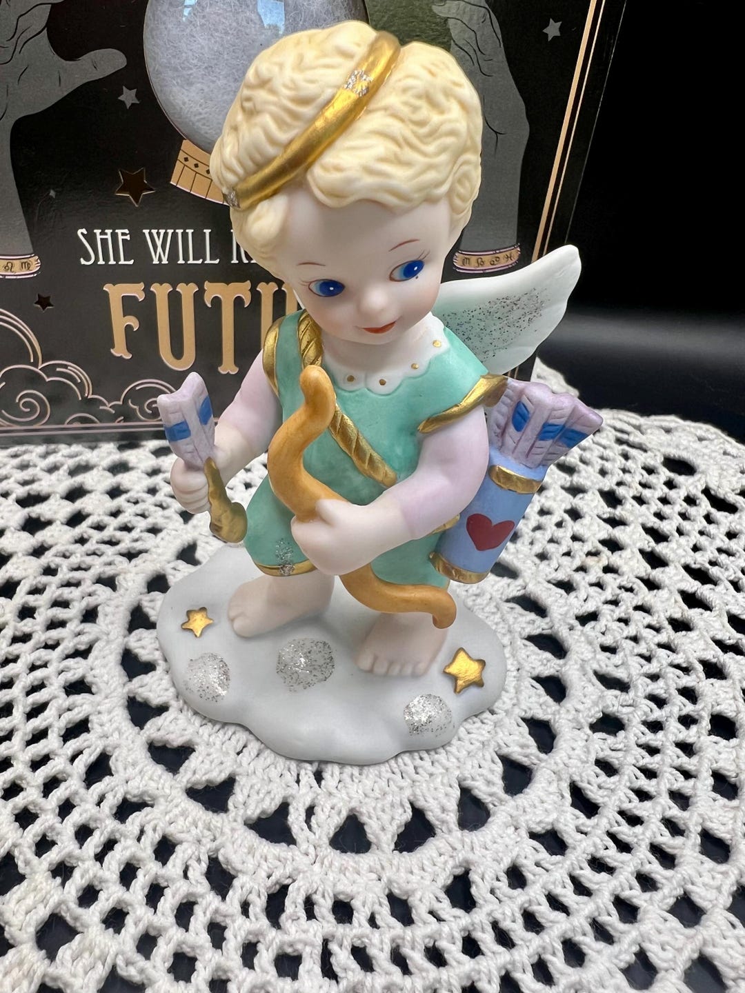 Cupid Angel Figurine Love is in the Air by Katherine Stevenson Angels ...