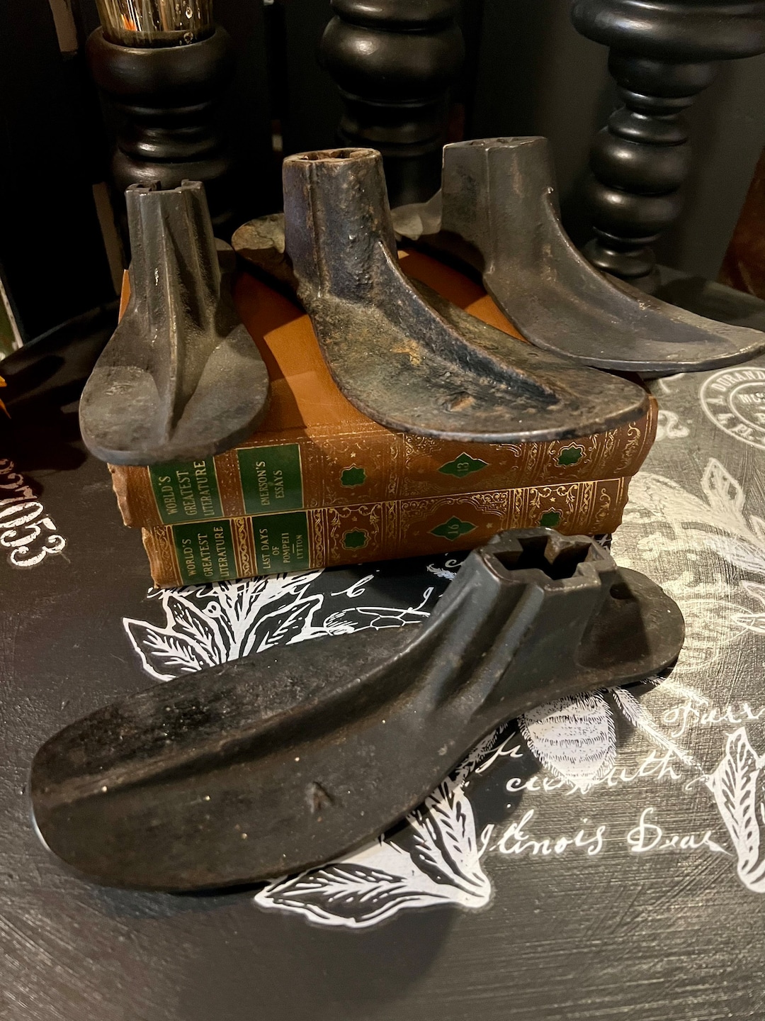 Shoe Lasts Cast Iron Forms Cobbler Tools Vintage Last Collection Set ...