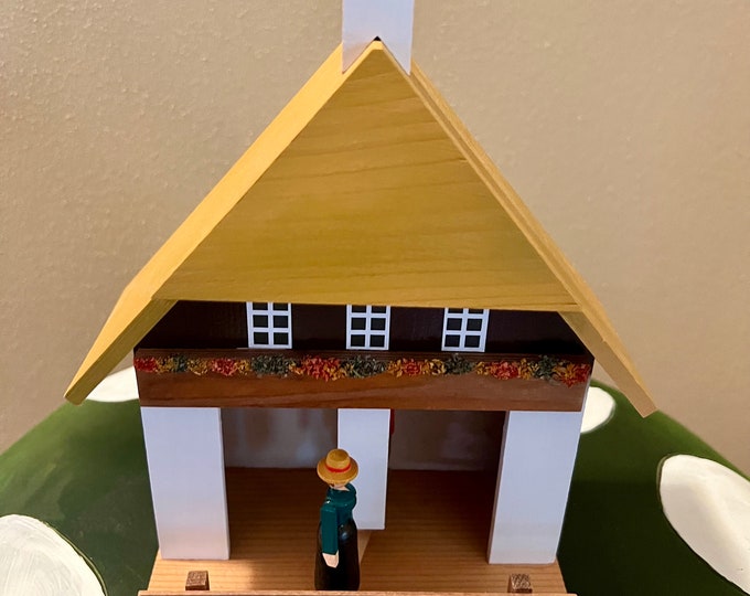 Vintage German Weatherhouse Made in Germany Das Wetterhaus Weather ...
