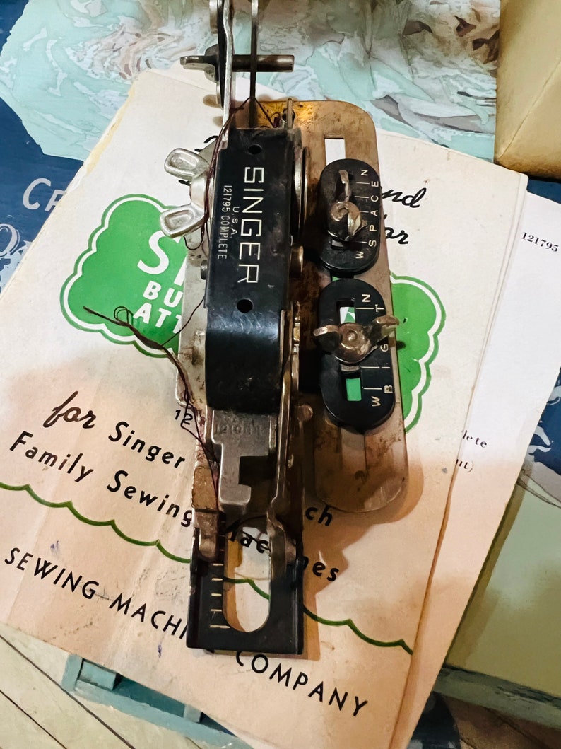 Singer Buttonhole Attachment 121795 Singer Sewing Machine - Etsy