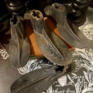 Shoe Lasts Cast Iron Forms Cobbler Tools Vintage Last Collection Set ...