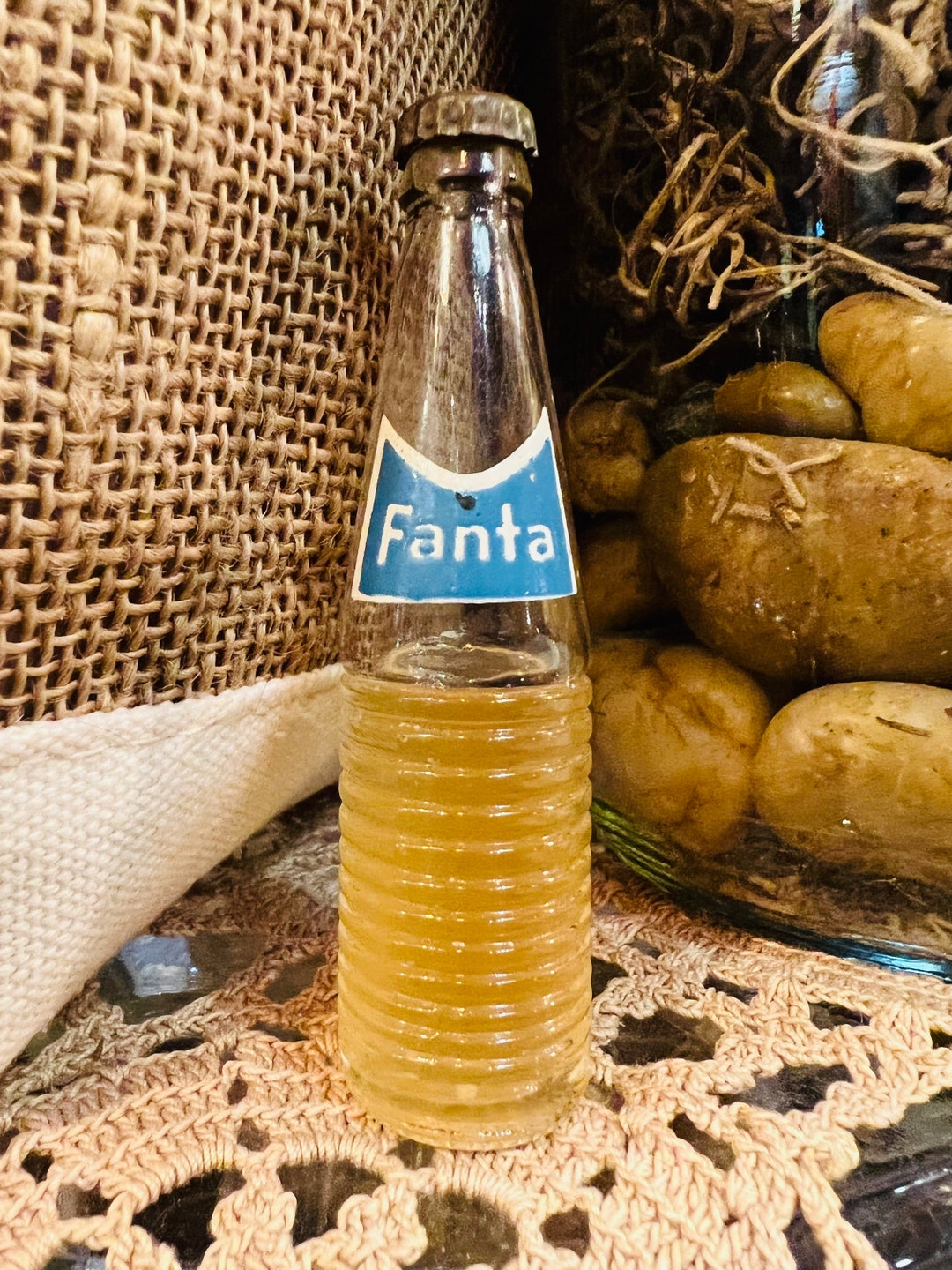 Vintage Miniature Fanta Soda Bottle Soda Pop Memorabilia Miniatures ...