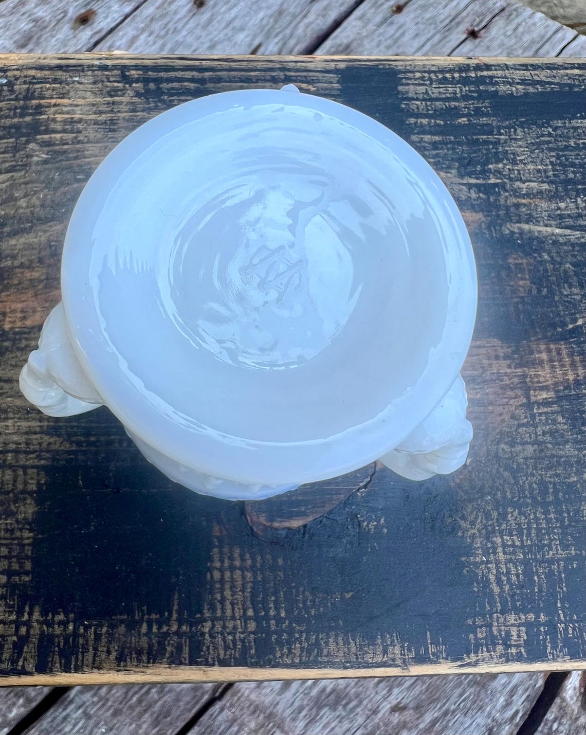 Westmoreland Milk Glass Swan Toothpick Holder Swans Cottagecore Grandma ...