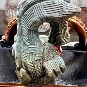Artesania Rinconada Fire Breathing Dragon Figurine Hand Carved ...