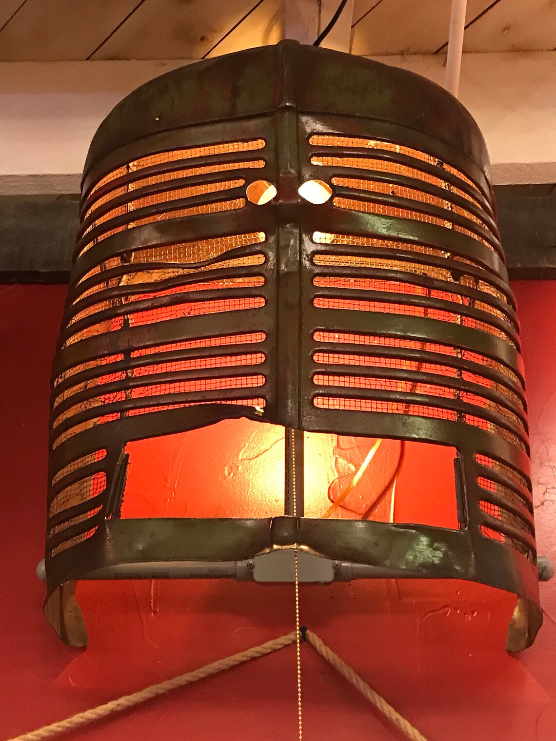Tractor Grill Lamp Farmall Tractor Wall Sconce Floor Lamps Rustic ...