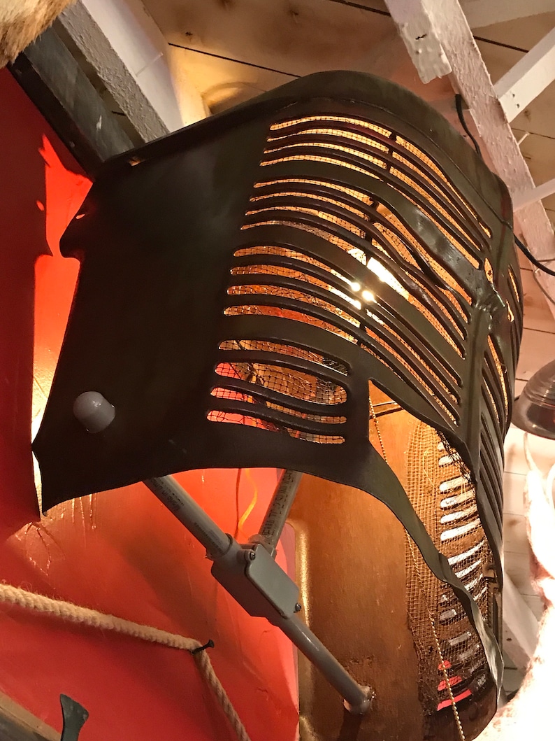 Tractor Grill Lamp Farmall Tractor Wall Sconce Floor Lamps Rustic ...
