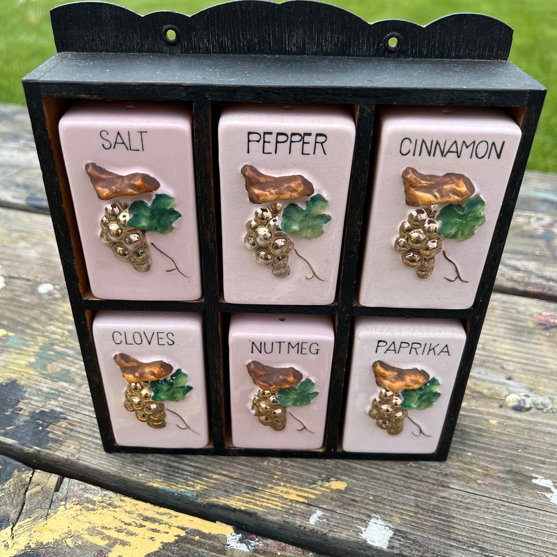 Vintage Spice Rack - Etsy