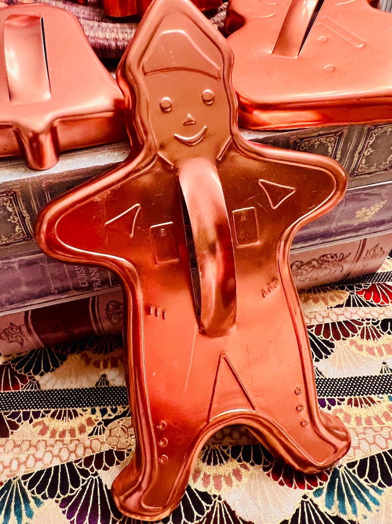 Vintage Copper Tone Cookie Cutters Set of 12 Days of Christmas ...