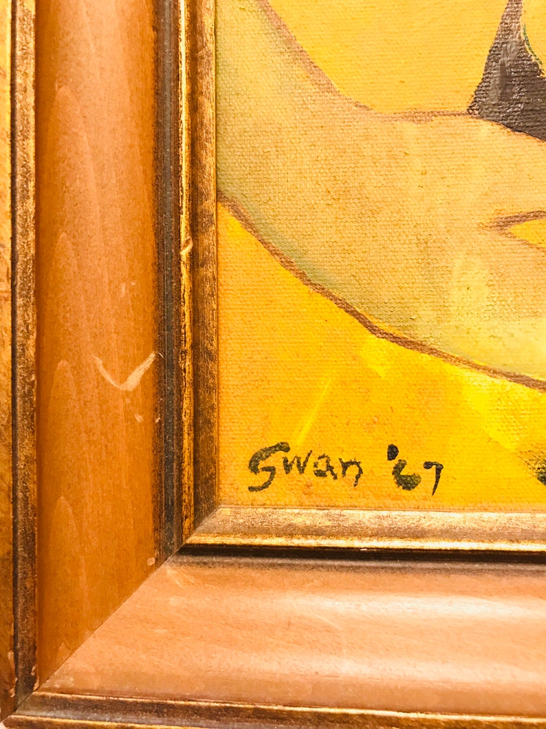 1960s Acrylic Shakti Painting by Susan Swan/ Original/divine - Etsy