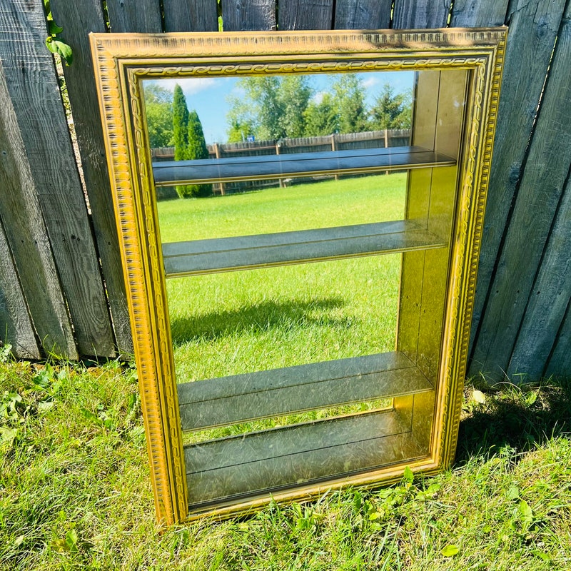 Mirrored Shadow Box - Etsy