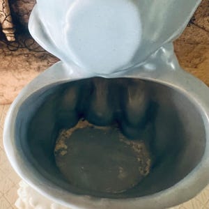 Baby Girl Crying Planter Blue Bonnet Vintage Pottery Succulent Planters ...