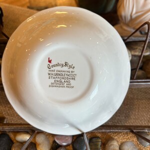 W H Gridley & Co Ltd Bowl Country Style Bowls Staffordshire England ...