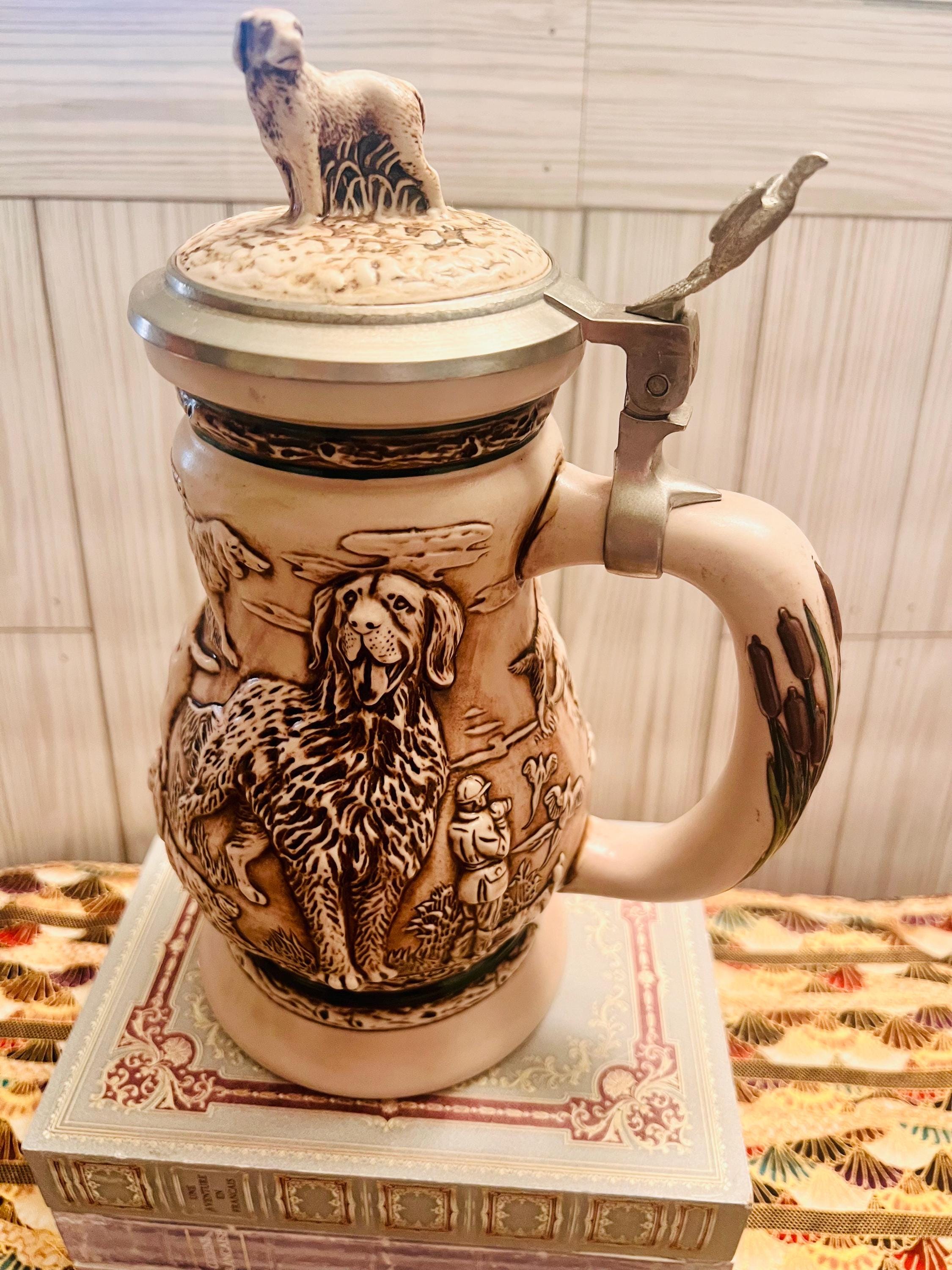 Beer Stein Great Dogs of the Outdoors Exclusively for Avon Irish Setter ...