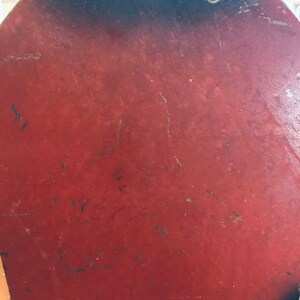 Vintage Metal Magazine Rack/farmhouse Red Decor/shabby Chic/newspaper ...