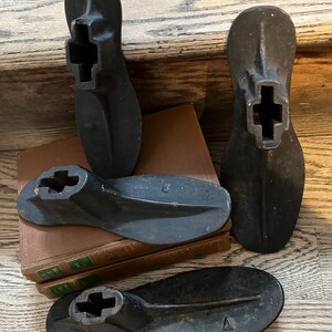Shoe Lasts Cast Iron Forms Cobbler Tools Vintage Last Collection Set ...