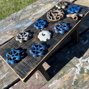 Vintage Valves Spigot Pulls Handles Knobs Farmhouse Drawer Pulls Water ...