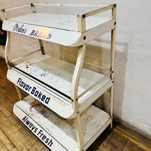 Grocery Store Tiered Rack Bread Display Vintage Advertising - Etsy