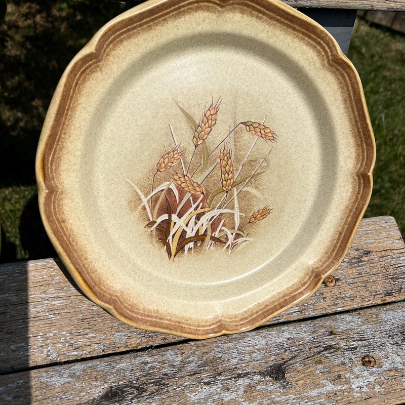 Wheat Plates - Etsy