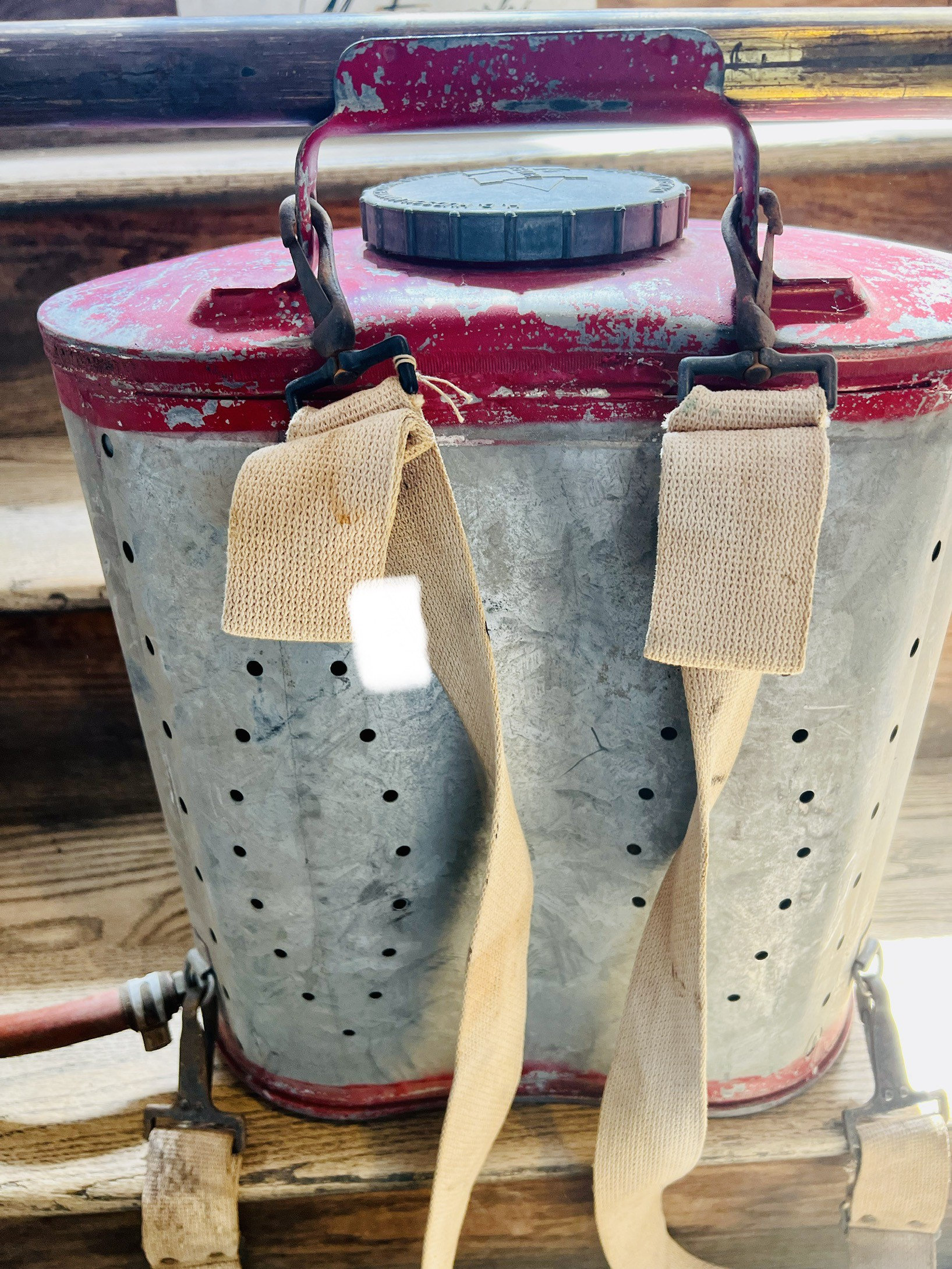 Vintage Hudson Sprayer Duster Backpack Forestry Galvanized - Etsy