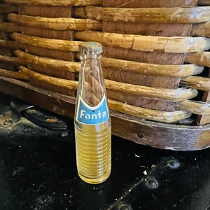 Vintage Miniature Fanta Soda Bottle Soda Pop Memorabilia Miniatures ...