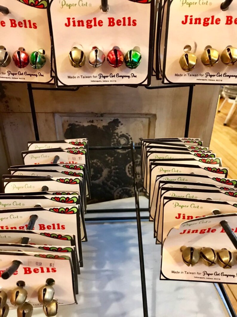 Jingle Bells Display Bell General Store Christmas Decor Vintage Toys ...