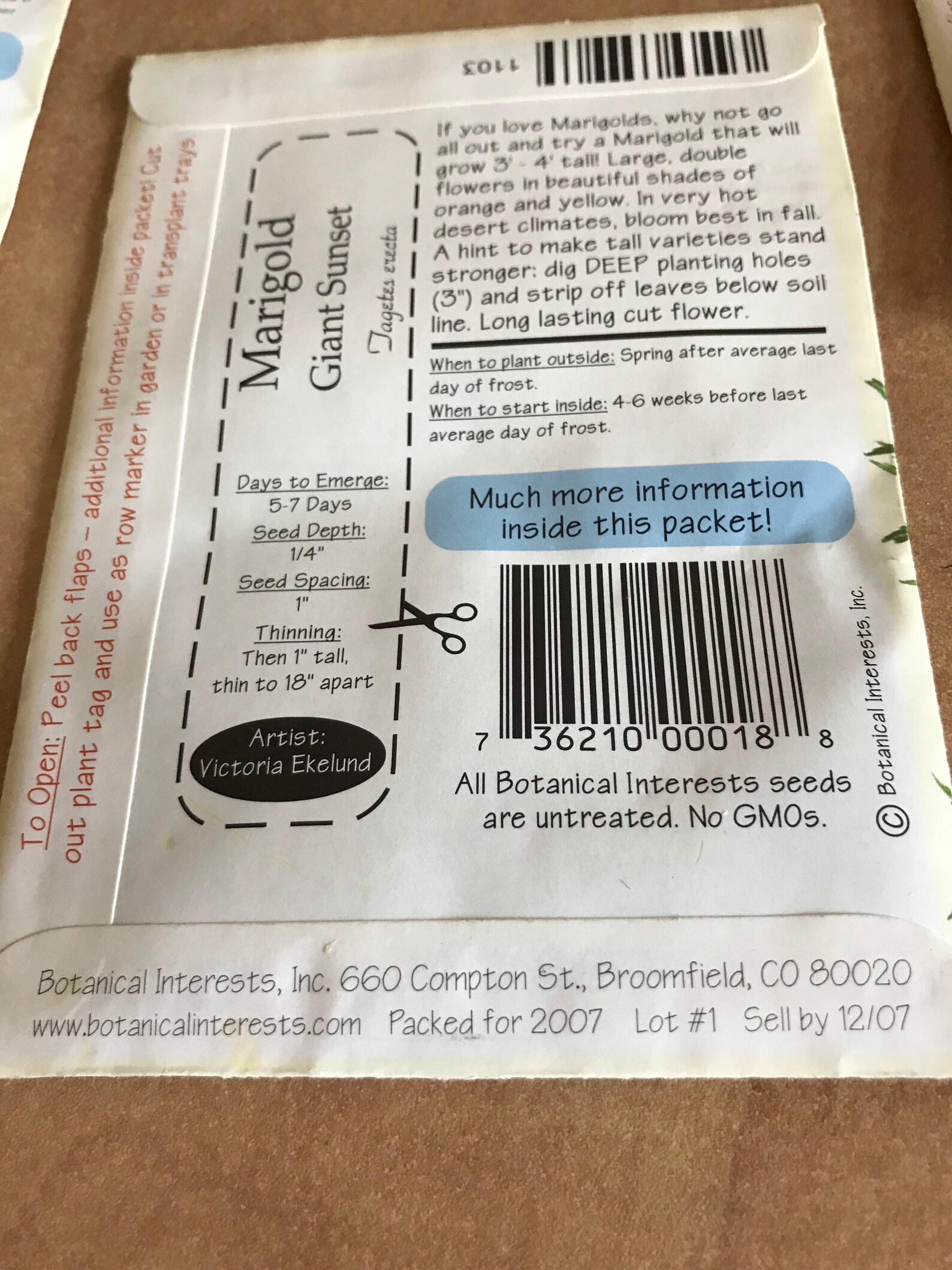 Vintage Seeds Flower Seeds Garden Seeds Marigolds Sweet Pea | Etsy