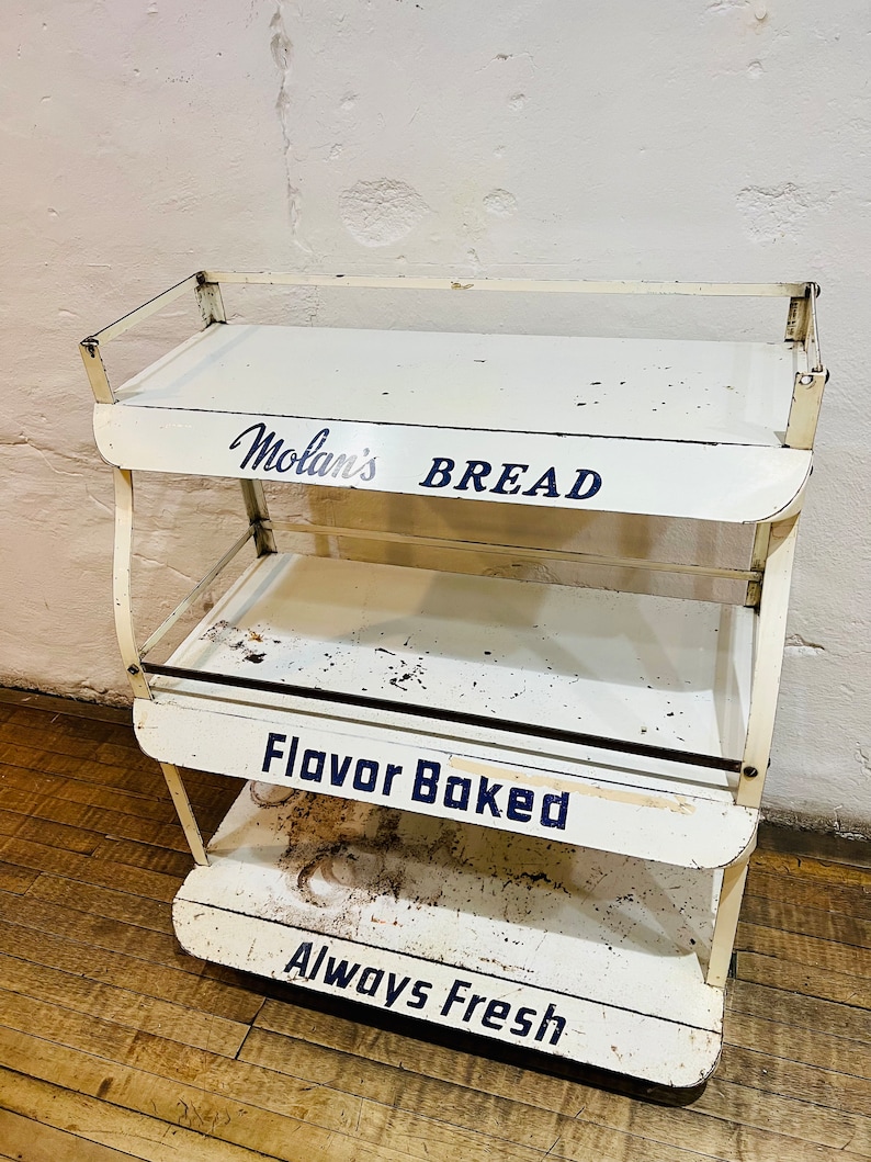 Grocery Store Tiered Rack Bread Display Vintage Advertising - Etsy