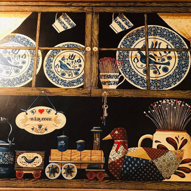 Country Folk Art - Etsy