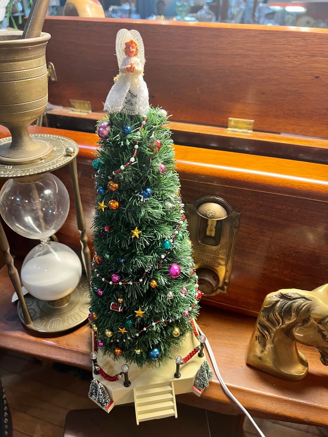 Vintage Lemax Lighted Musical Christmas Tree Village - Etsy