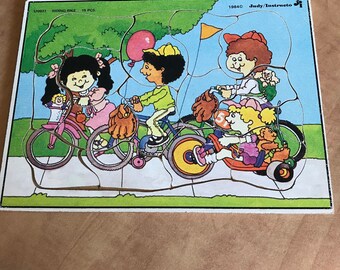 Judy Instructo Wooden Puzzle - Etsy