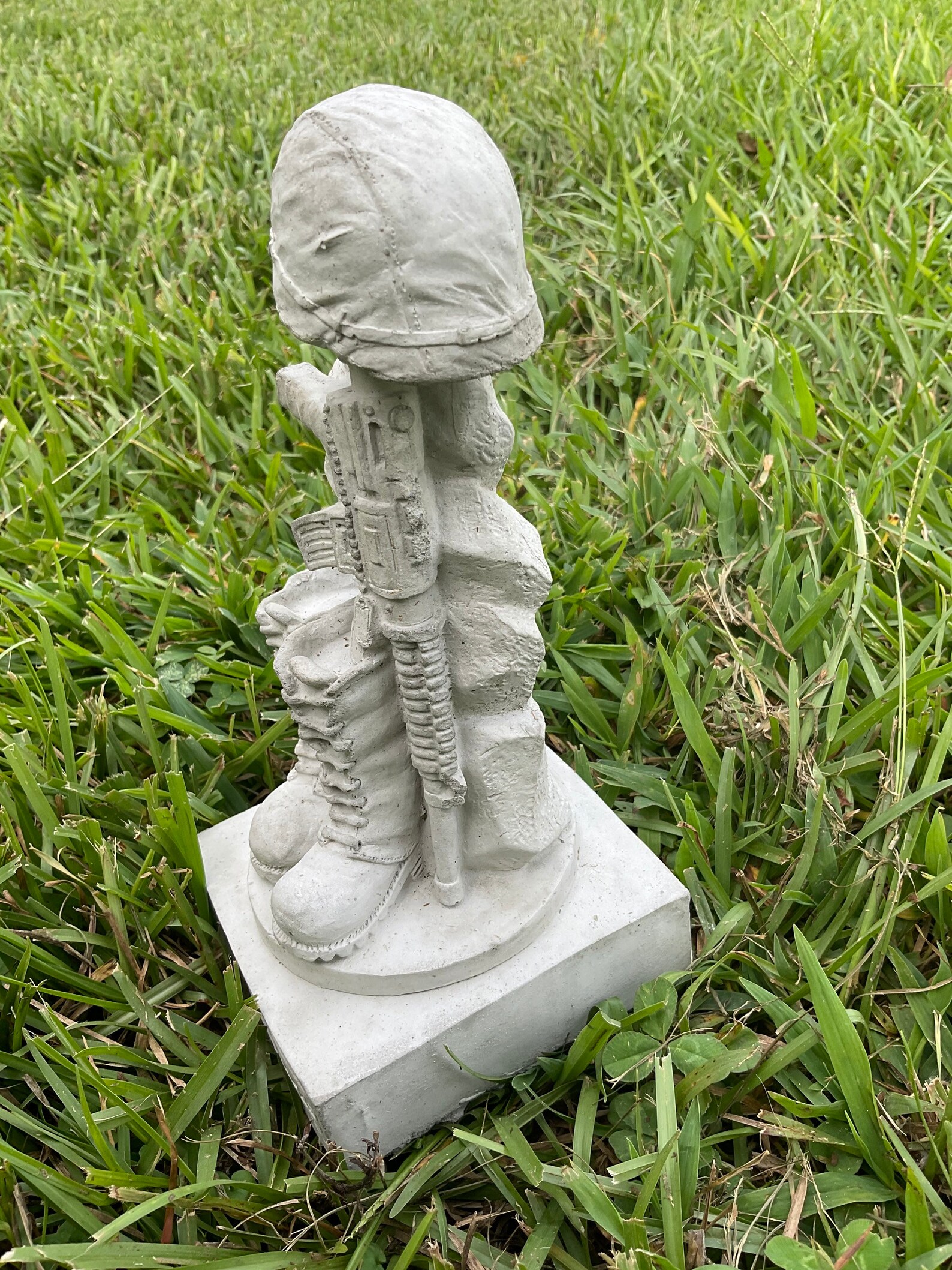 Military Marines Army Concrete Statue Memorial (READ DESCRIPTION) - Etsy