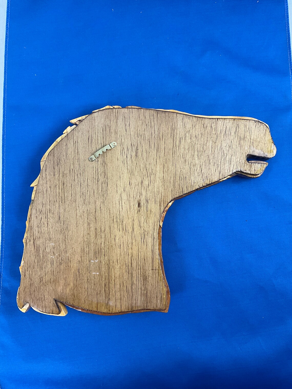 Horse Stallion Head Intarsia Wood Carving Wall Hanger - Etsy