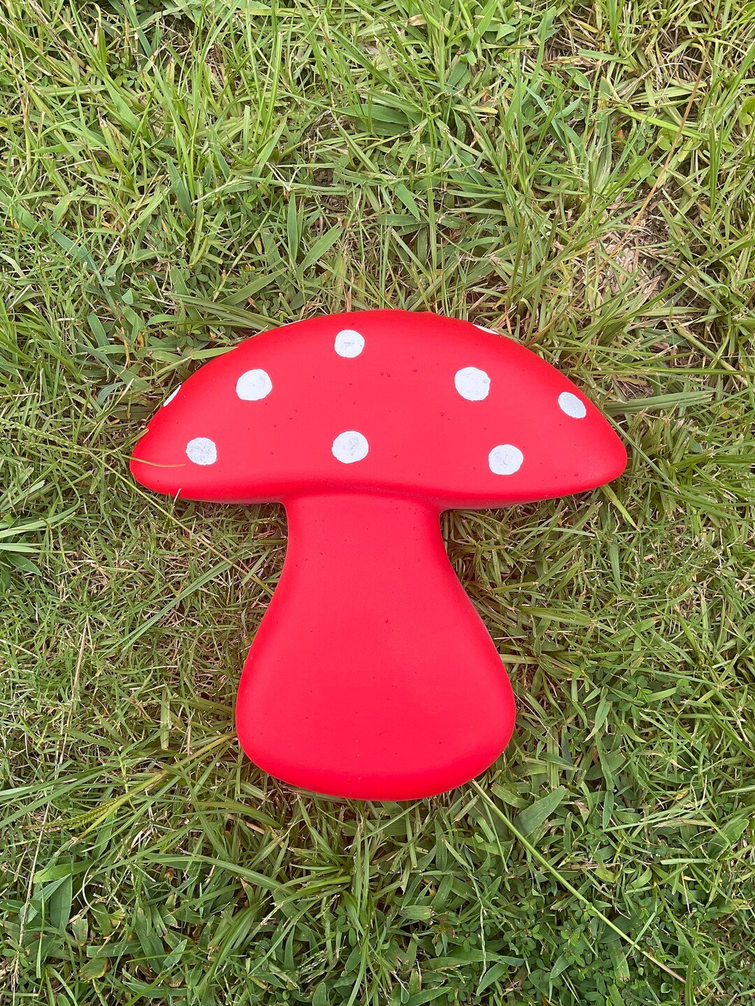 Mushroom Solid Concrete Garden Statue - Etsy