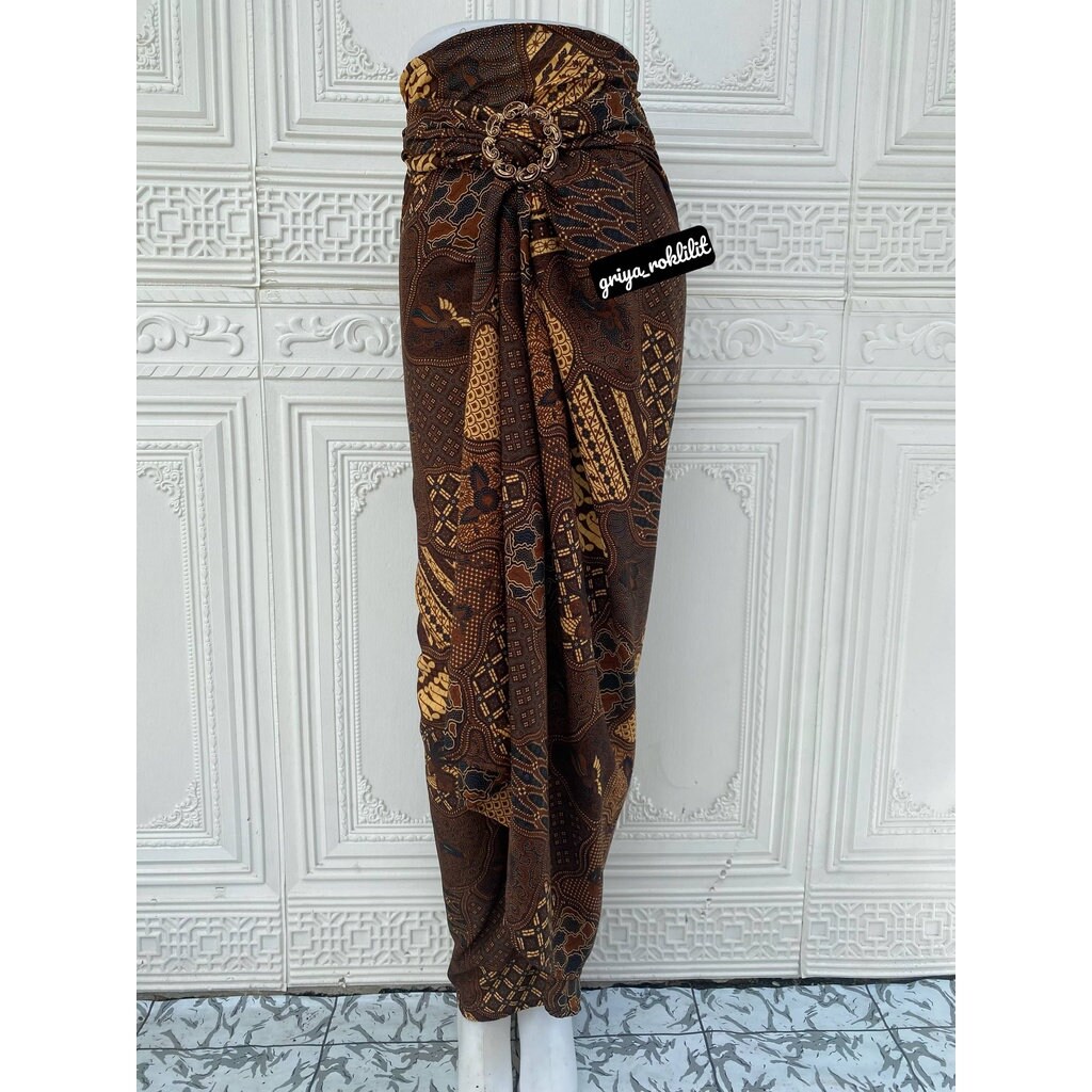 Ethnic Batik Wrap Skirt, Batik Pattern Skirt, Wrap Skirt, Batik Skirt ...