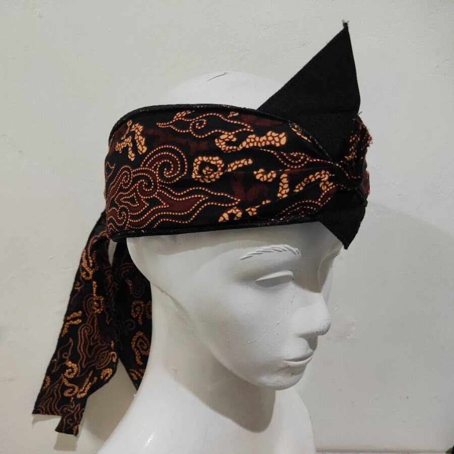 Totopong Bendo Blangkon Headband Sundanese Batik Ikat - Etsy