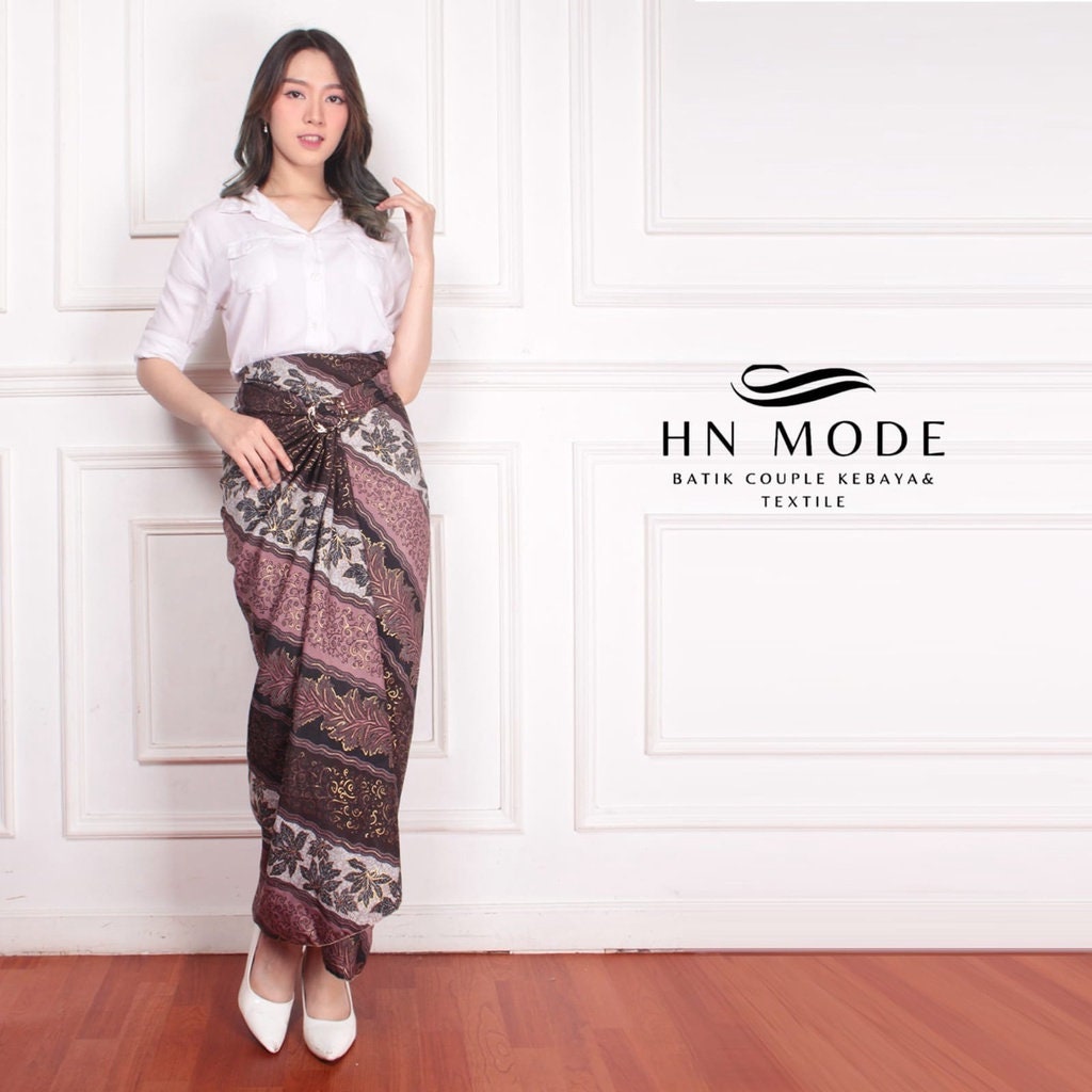 Ethnic Batik Wrap Skirt, Batik Pattern Skirt, Wrap Skirt, Batik Skirt ...