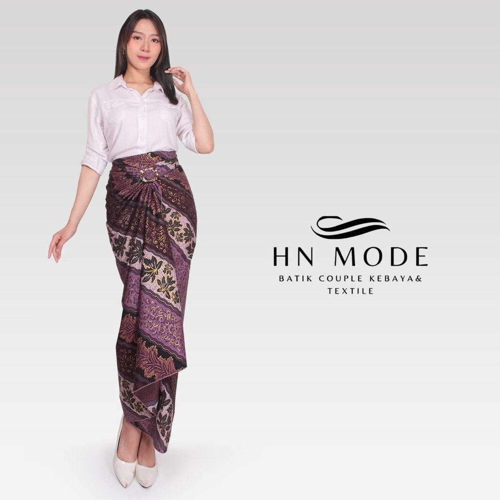 Ethnic Batik Wrap Skirt, Batik Pattern Skirt, Wrap Skirt, Batik Skirt ...