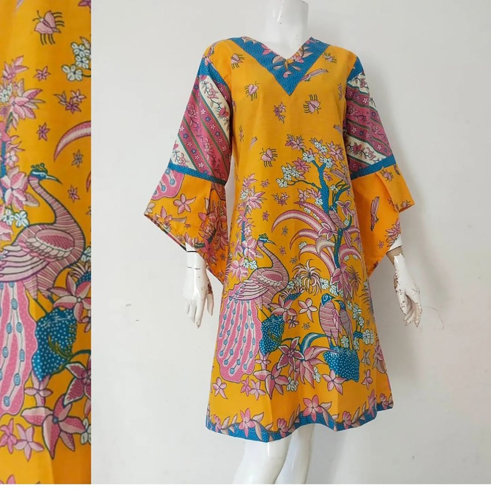 Marwati Bursti Batik Dress A Modern Twist on Traditional Elegance ...